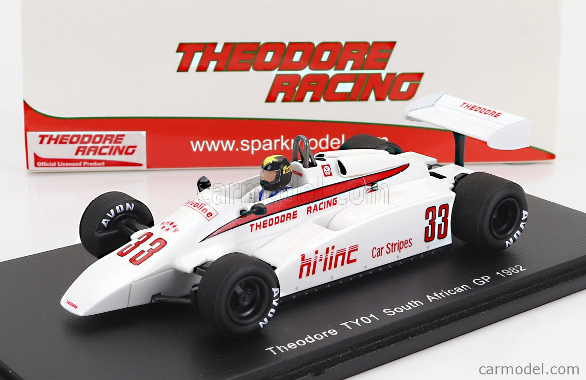 SPARK-MODEL S4315 Scala 1/43 | THEODORE F1 TY01 TEAM THEODORE RACING N ...