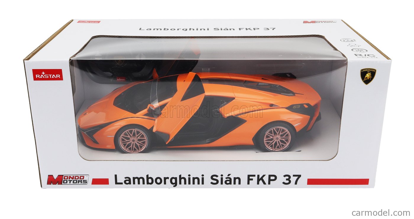 MONDOMOTORS 63661-RC-ORANGE Scale 1/14 | LAMBORGHINI SIAN FKP 37 HYBRID ...