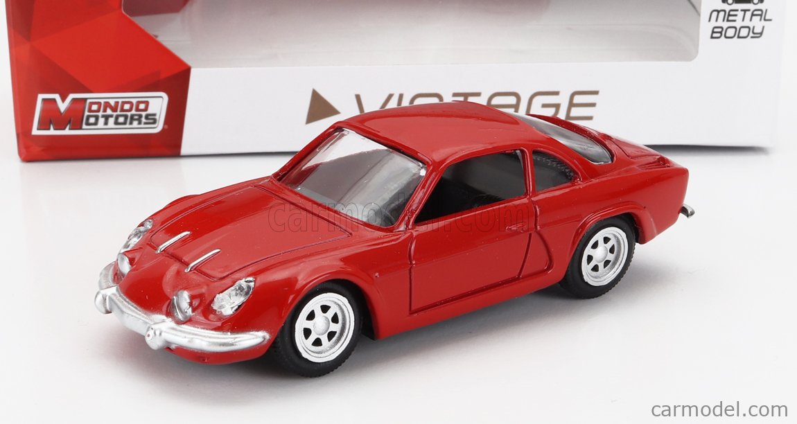 MONDOMOTORS MM53167-A110 Scale 1/43 | RENAULT ALPINE A110 1973 RED