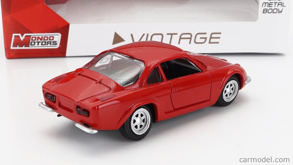 MONDOMOTORS MM53167-A110 Scale 1/43 | RENAULT ALPINE A110 1973 RED