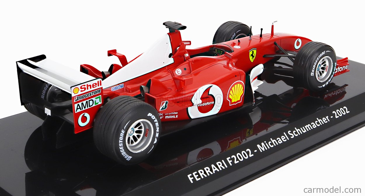 EDICOLA ABFOR002 Scale 1/24 | FERRARI F1 F2002 N 1 WORLD CHAMPION ...