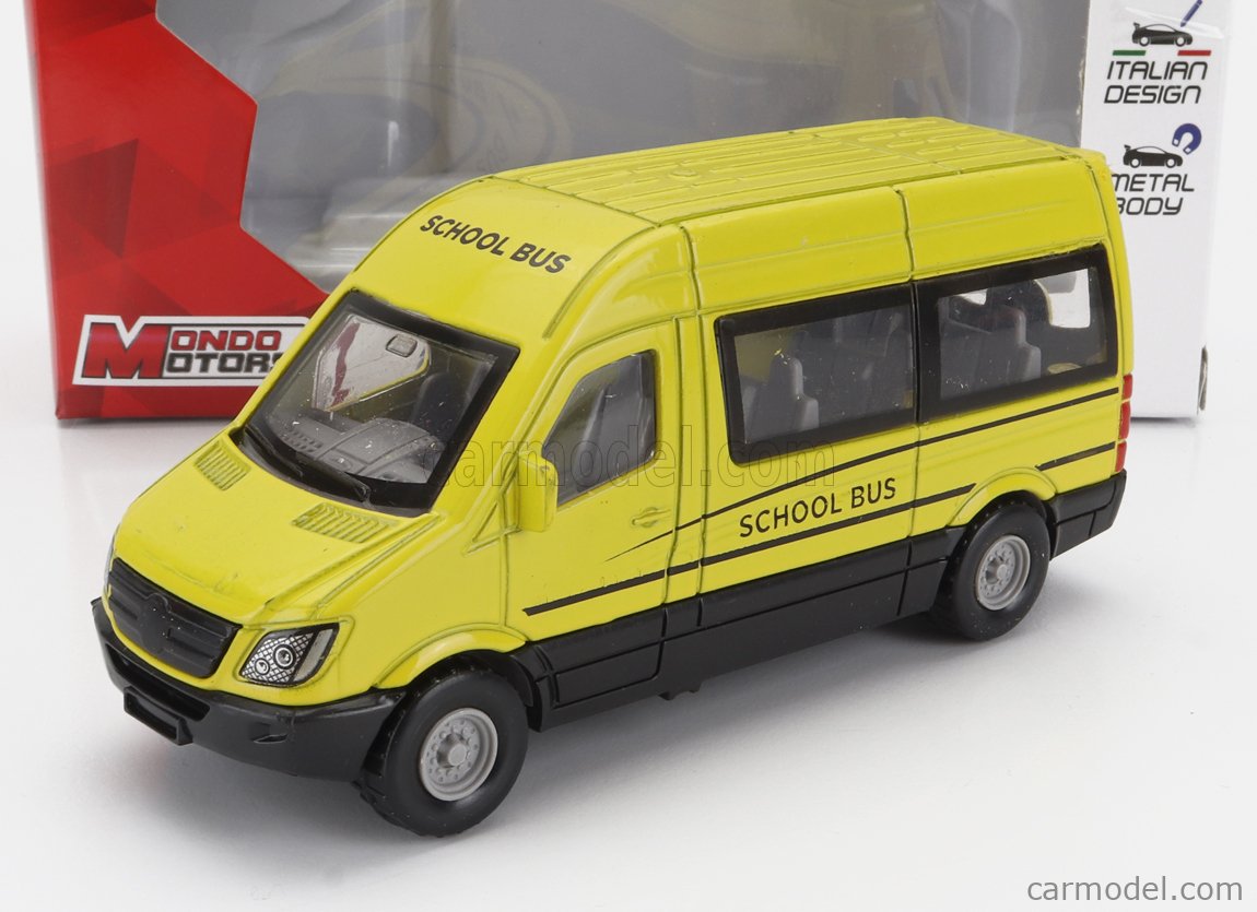 MONDOMOTORS MM54054-SCH Echelle 1/43 | MERCEDES BENZ SPRINTER MINIBUS ...