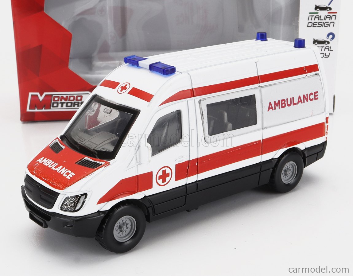 MONDOMOTORS MM54054-AMB Scala 1/43 | MERCEDES BENZ SPRINTER VAN ...
