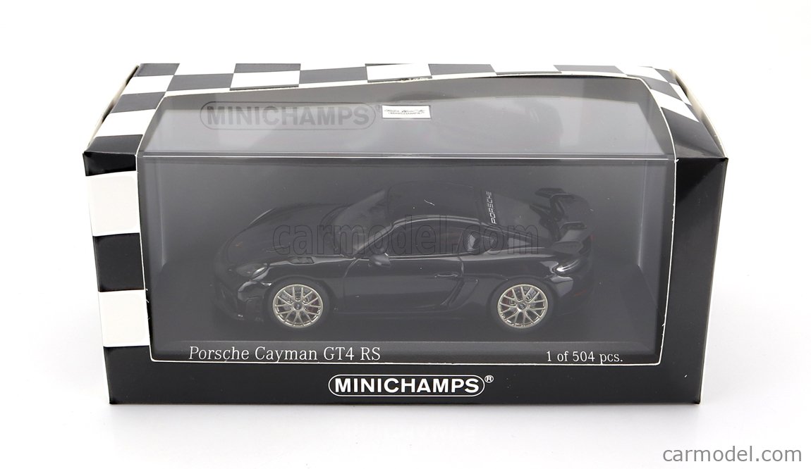 MINICHAMPS 410069700 Scale 1/43 | PORSCHE 718 (982) CAYMAN GT4 RS COUPE ...