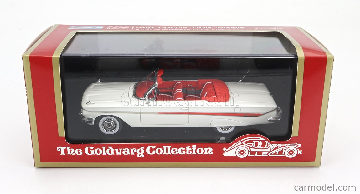 GOLDVARG GC062A Scale 1/43 | CHEVROLET IMPALA CABRIOLET OPEN 1961 WHITE