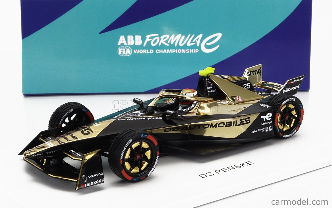SPARK-MODEL S6530 Echelle 1/43 | DS AUTOMOBILES FORMULA-E E-TENSE FE23 TEAM DS PENSKE N 25 ...