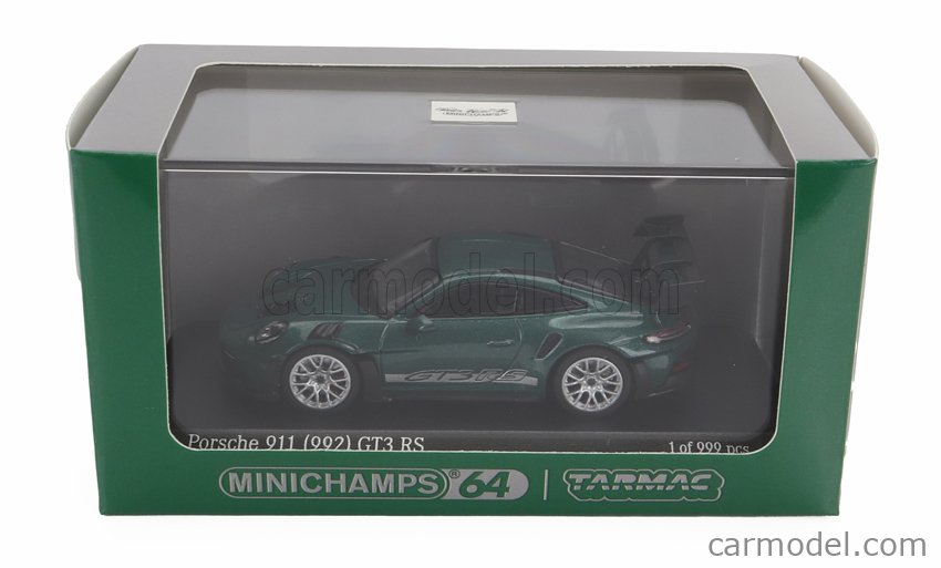 MINICHAMPS 643062107-T64-MC005G Scale 1/64 | PORSCHE 911 992 GT3 RS ...