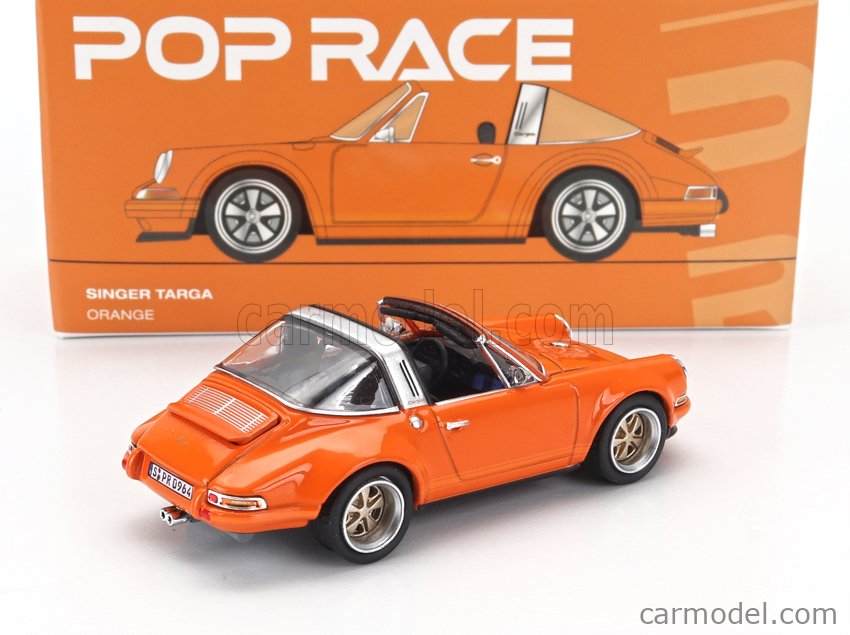 POP-RACE-LIMITED PR64-SGTA-OR01 Scale 1/64 | PORSCHE 911 TARGA SINGER ...