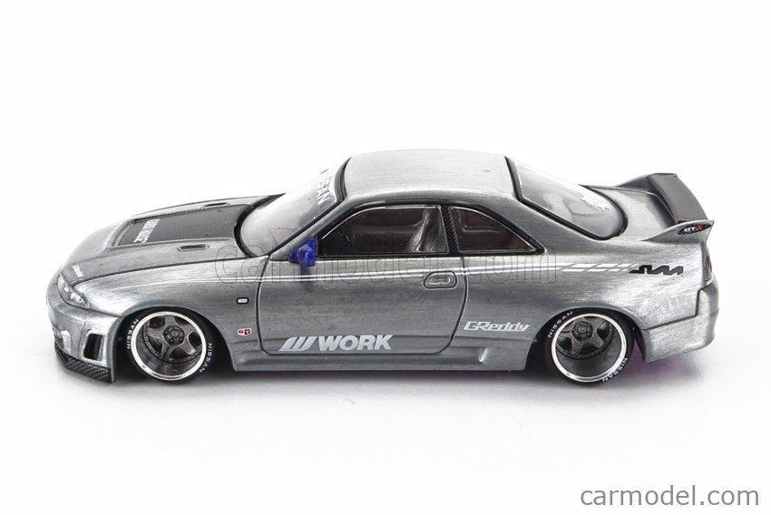 MINI-GT KHMG089-POLISHED Scale 1/64 | NISSAN SKYLINE GT-R (R33) KAIDO ...