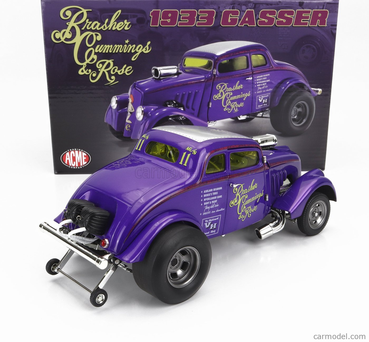ACME-MODELS A1800924 Scala 1/18 | FORD USA WILLYS GASSER BRASHER ...