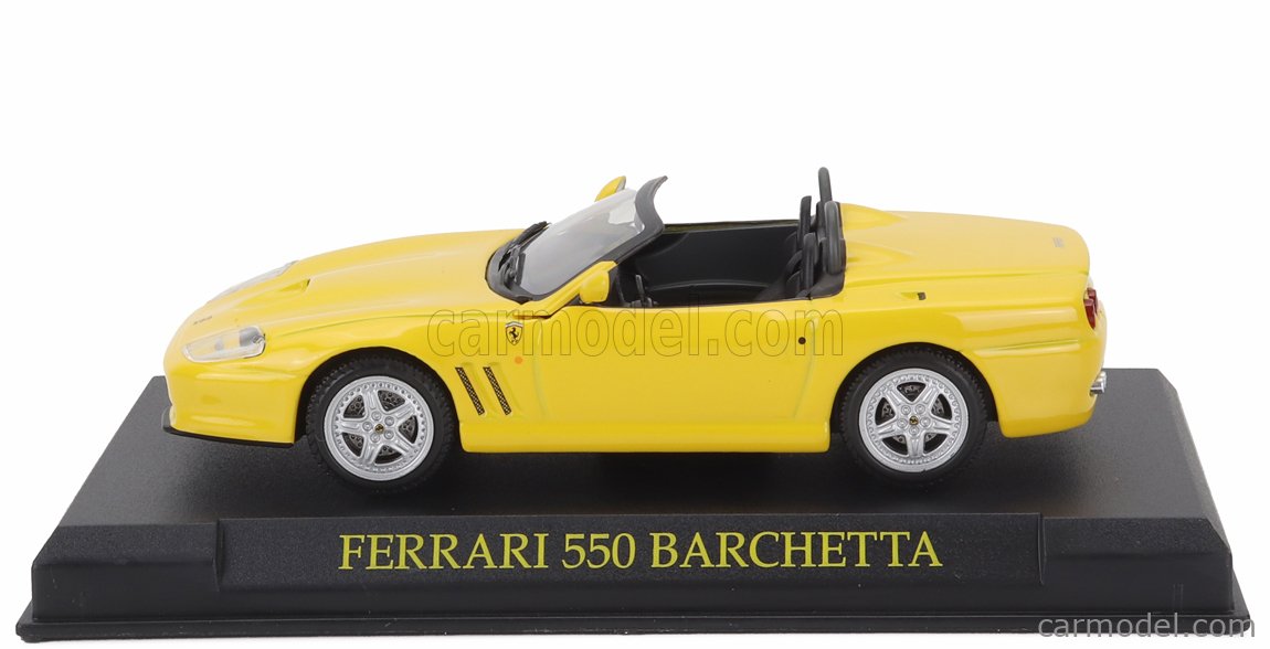 EDICOLA FABFERC024 Scale 1/43 | FERRARI 550 BARCHETTA SPIDER 2000 YELLOW