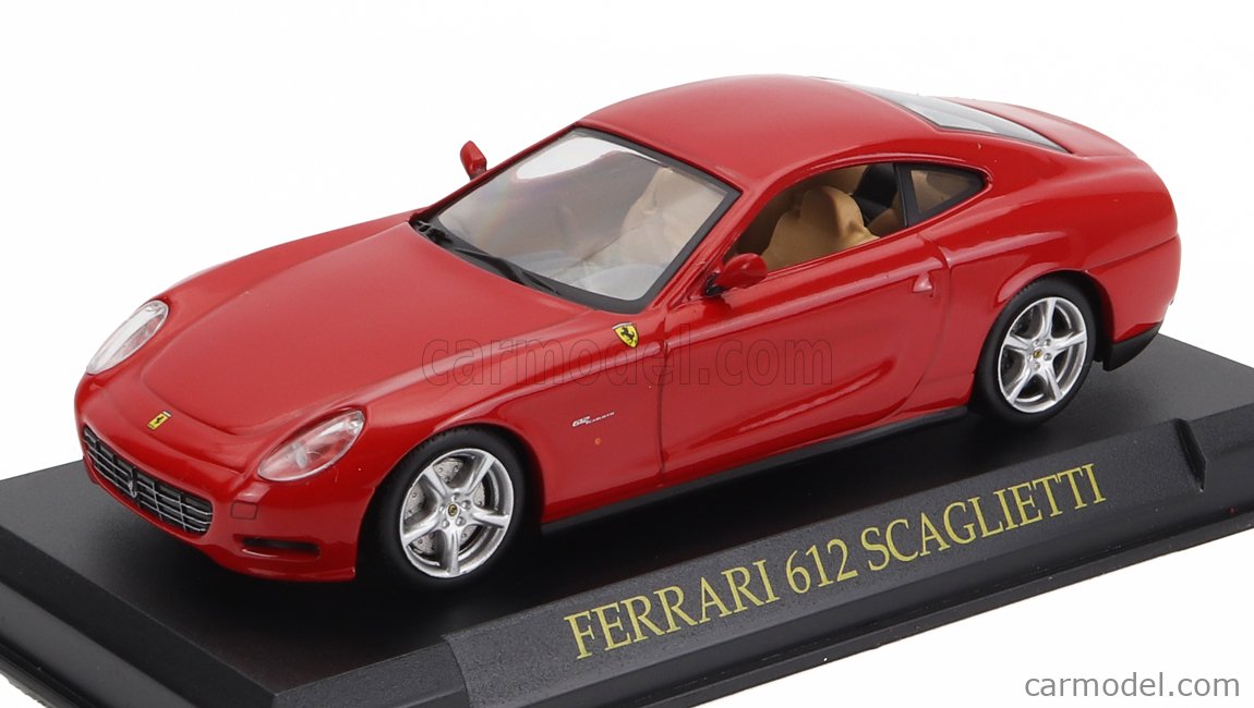 EDICOLA FABFERC049 Echelle 1/43 | FERRARI 612 SCAGLIETTI 2004 RED