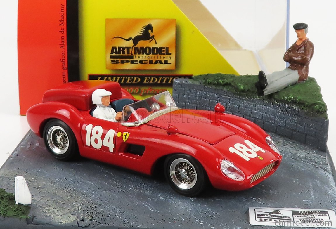 ART-MODEL ART906 Scale 1/43 | FERRARI 500 TRC N 184 TARGA FLORIO 1965 F ...