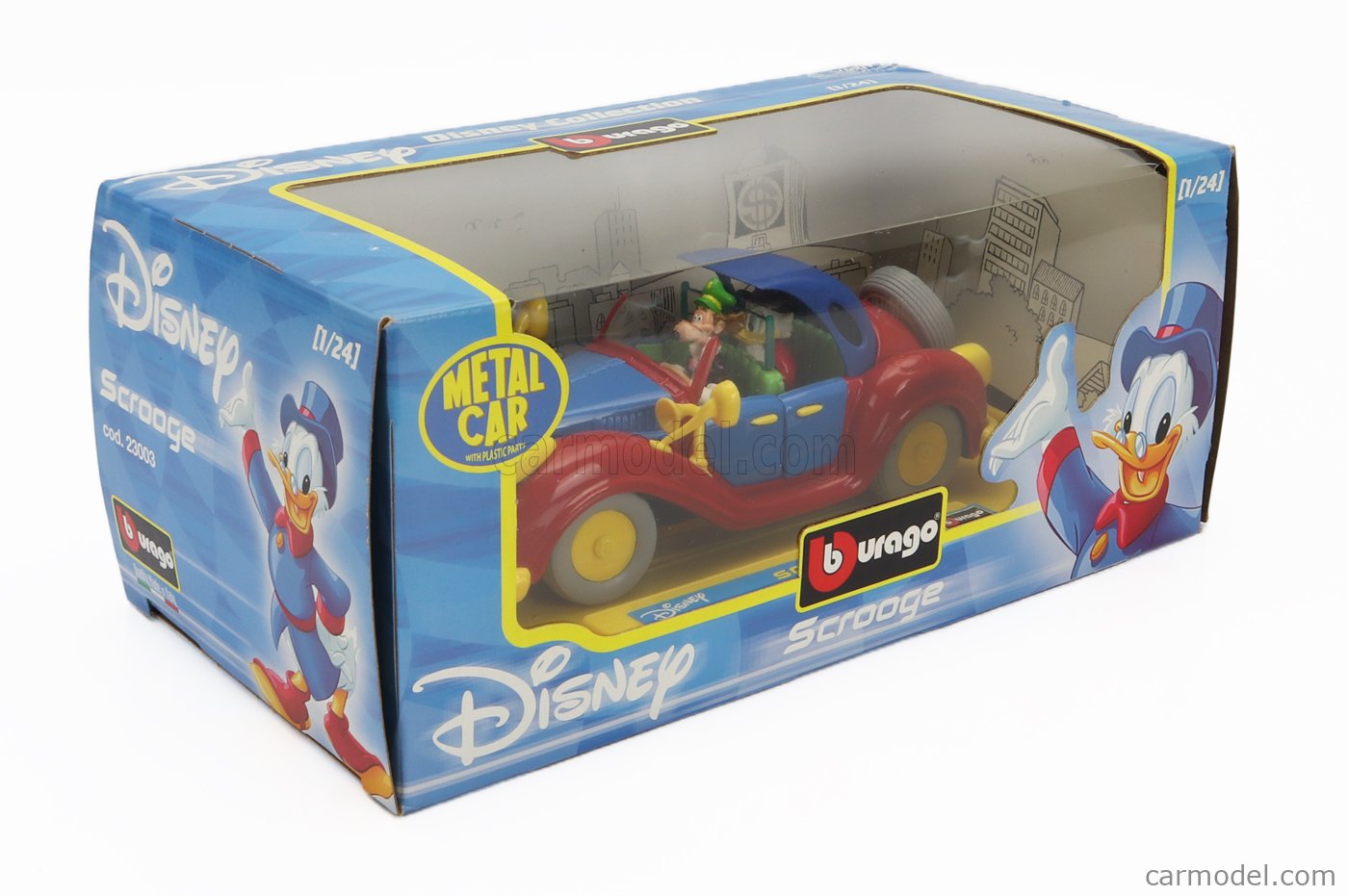 BURAGO 23003 Echelle 1/24 | WALT DISNEY AUTO DI ZIO PAPERONE - UNCLE ...