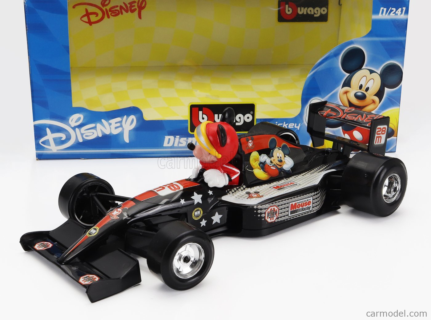 BURAGO 2905 Scale 1/24 | WALT DISNEY F1 N 28 RACING DI TOPOLINO ...