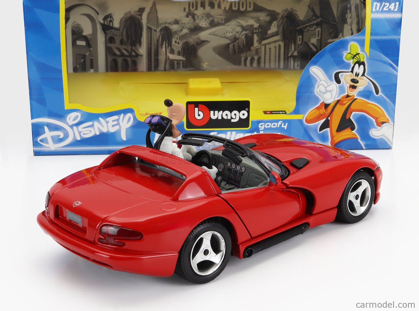 BURAGO 2305 Scale 1/24 | WALT DISNEY DODGE VIPER RT/10 DI PIPPO - GOOFY ...