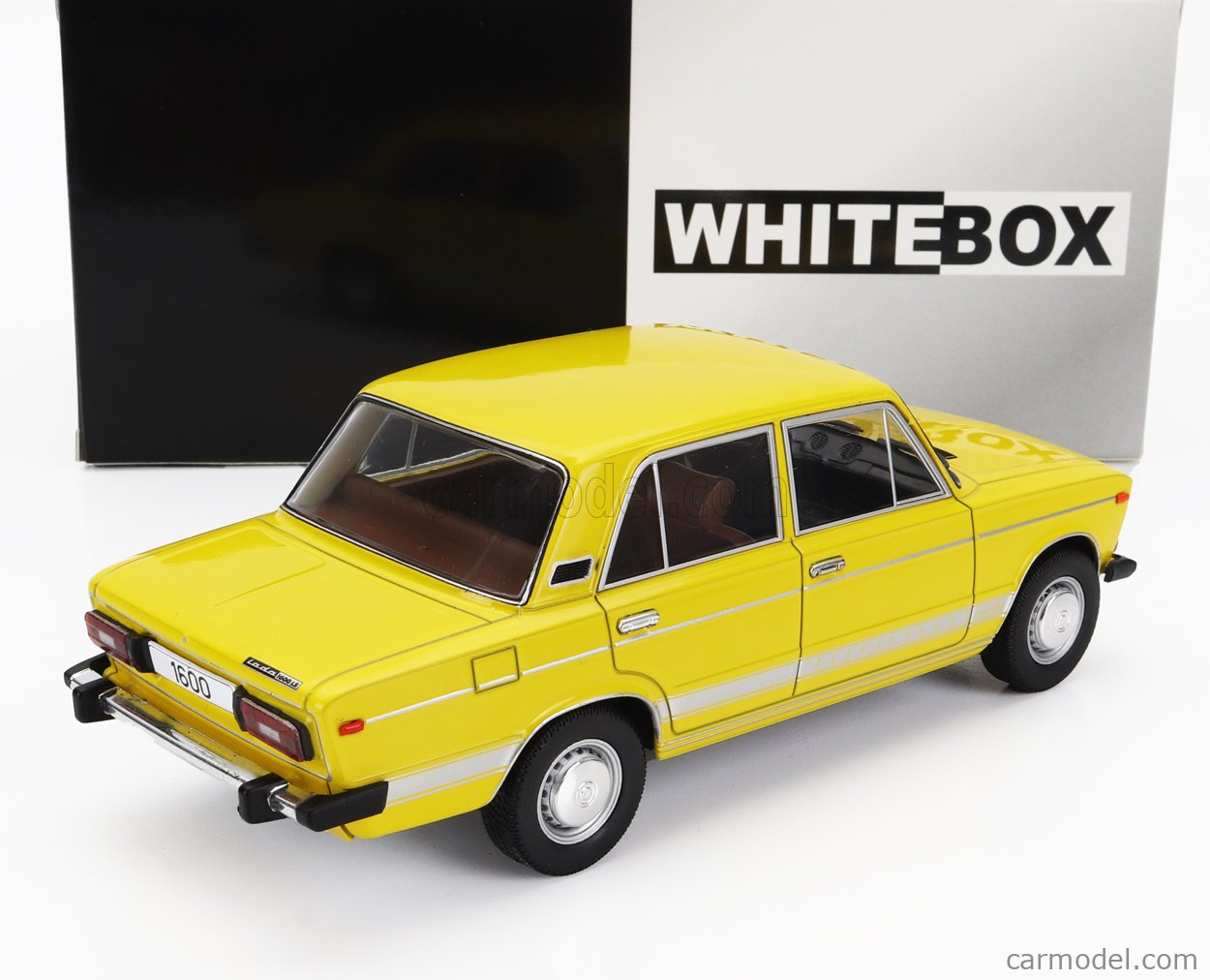 WHITEBOX WB124202 Scale 1/24 | LADA FIAT 1600 LS 1980 YELLOW