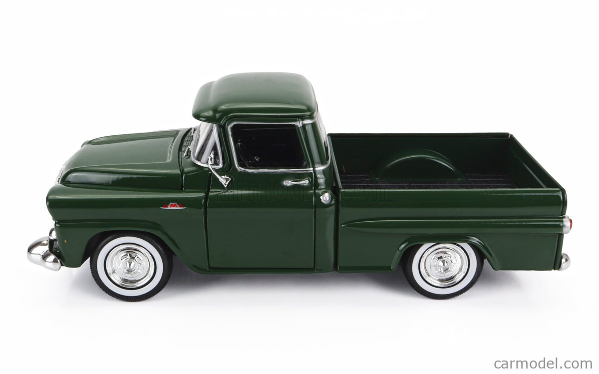 MOTOR-MAX 79385GR Masstab: 1/24 | GMC 1000 WIDESIDE PICK-UP 1958 GREEN
