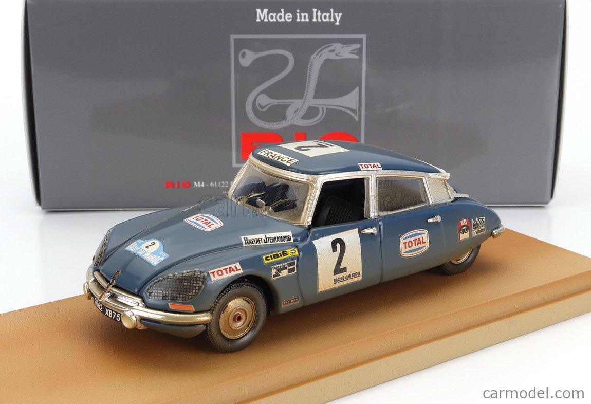 RIO-MODELS 4721 Scale 1/43 | CITROEN DS21 N 2 4th RALLY MAROCCO DIRTY ...