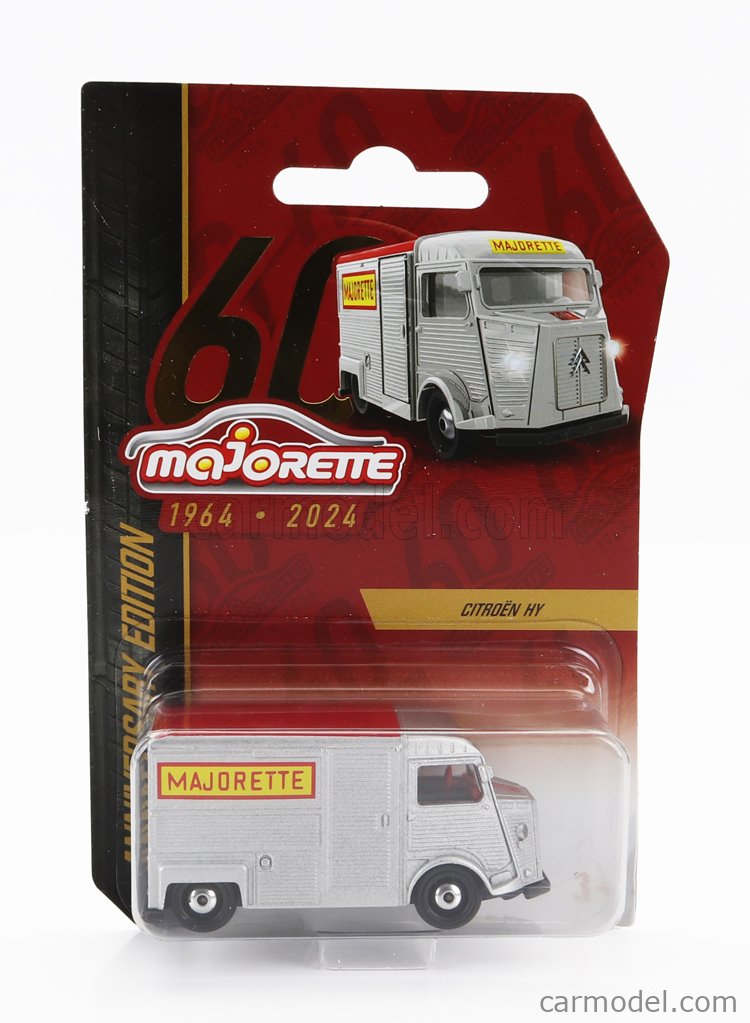 MAJORETTE 212054100-HY Scale 1/64 | CITROEN HY VAN 1962 SILVER