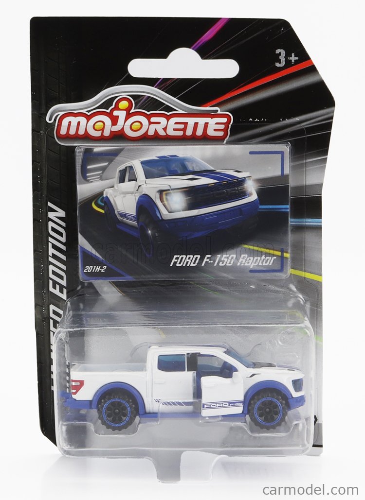 MAJORETTE 212054034-F-150 Scale 1/64 | FORD USA F-150 PICK-UP RAPTOR ...