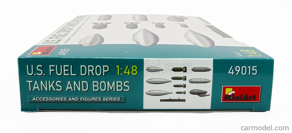 MINIART 49015 Scale 1/48 | ACCESSORIES MILITARY U.S. FUEL DROP TANKS ...