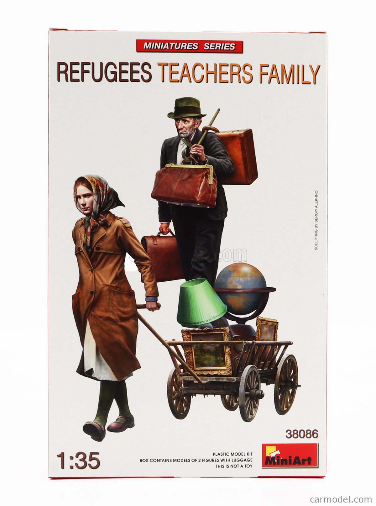 MINIART 38086 Scale 1/35 | FIGURES REFUGEES TEACHERS FAMILY