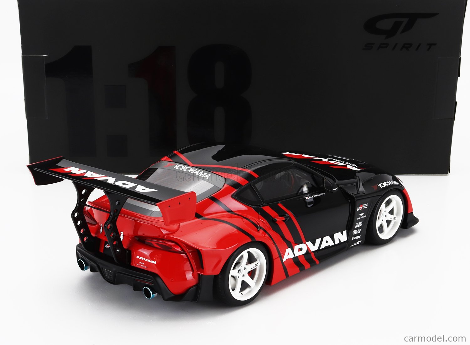 GT-SPIRIT GT889 Scale 1/18 | TOYOTA SUPRA GR (A90) BY ADVAN 2020 BLACK