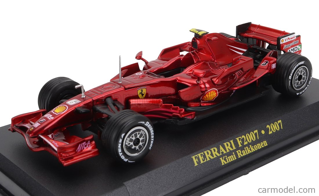 EDICOLA FERF1COL002 Echelle 1/43 | FERRARI F1 F2007 N 6 WORLD CHAMPION SEASON 2007 KIMI ...