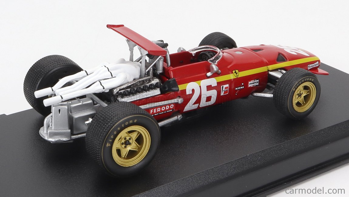 EDICOLA FERF1COL023 Echelle 1/43 | FERRARI F1 312 N 26 SEASON 1968 ...