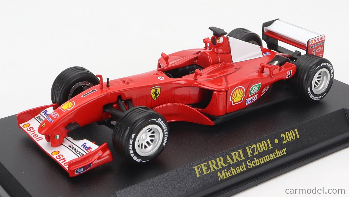 EDICOLA FERF1COL033 Echelle 1/43 | FERRARI F1 F2001 N 1 WORLD CHAMPION ...