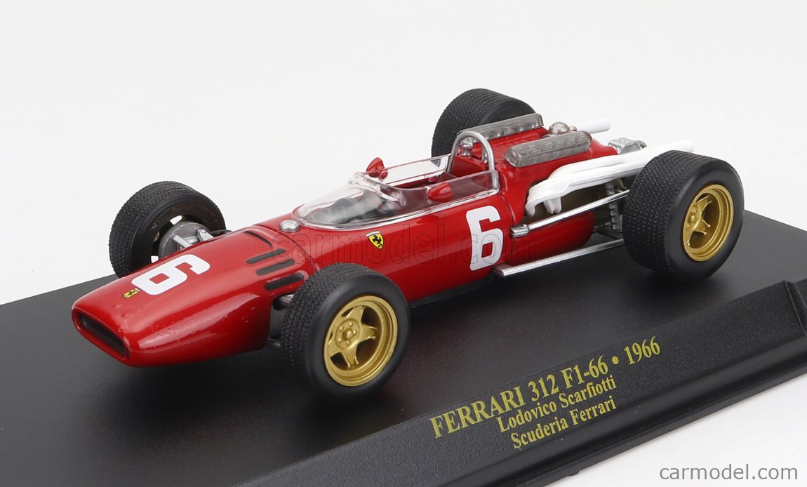 EDICOLA FERF1COL045 Scale 1/43 | FERRARI F1 312 F1-66 TEAM SCUDERIA ...