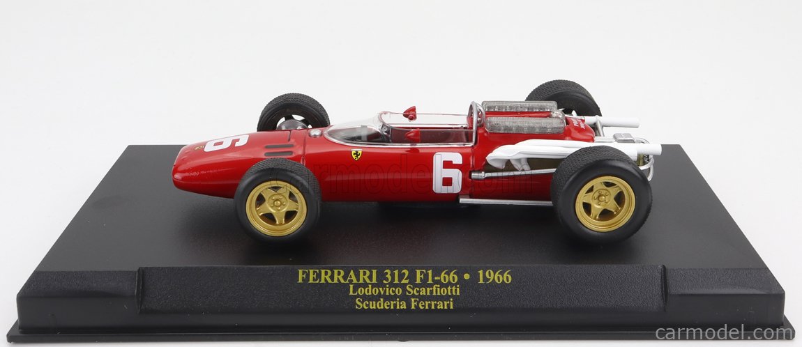 EDICOLA FERF1COL045 Scale 1/43 | FERRARI F1 312 F1-66 TEAM SCUDERIA ...