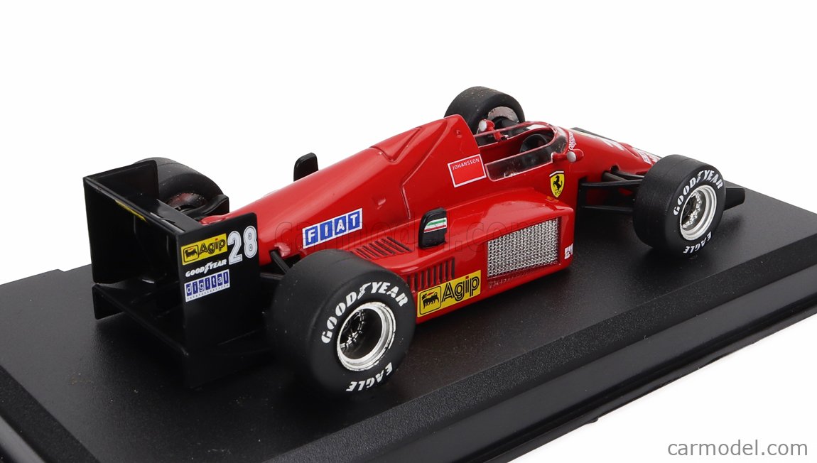 EDICOLA FERF1COL055 Scale 1/43 | FERRARI F1 86 N 28 SEASON 1986 STEFAN ...