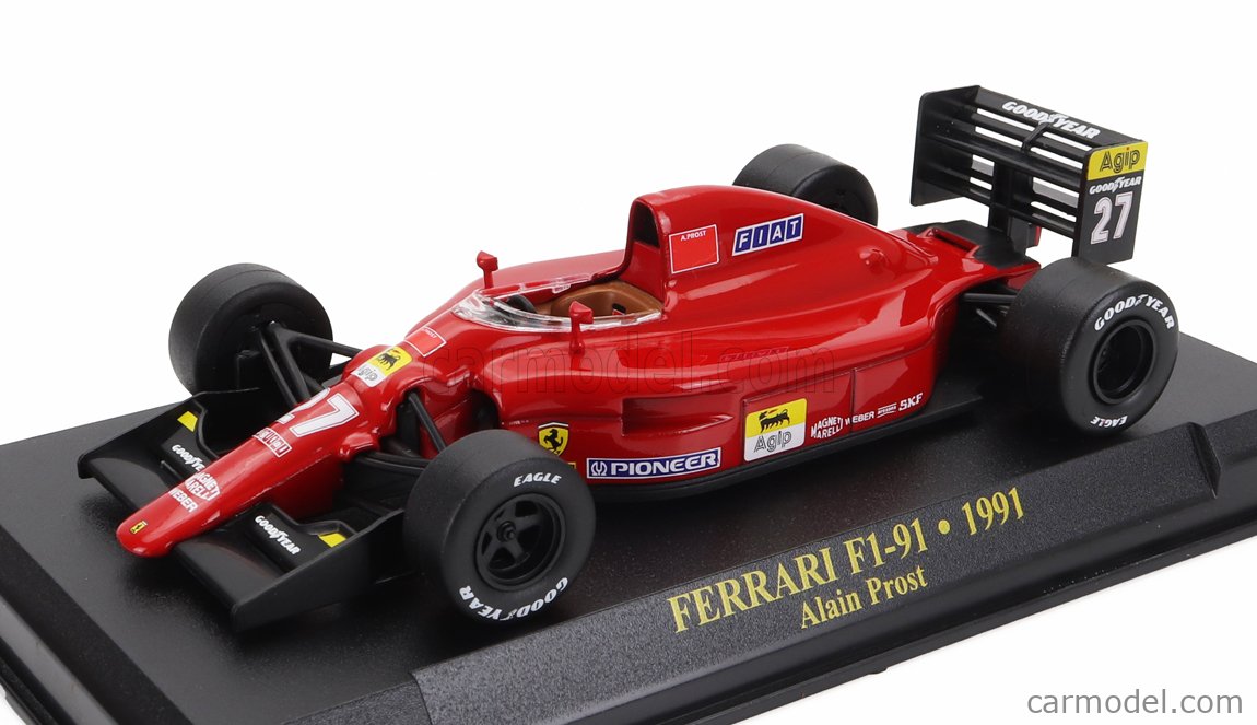 EDICOLA FERF1COL059 Scale 1/43 | FERRARI F1 91 N 27 SEASON 1991 ALAIN ...