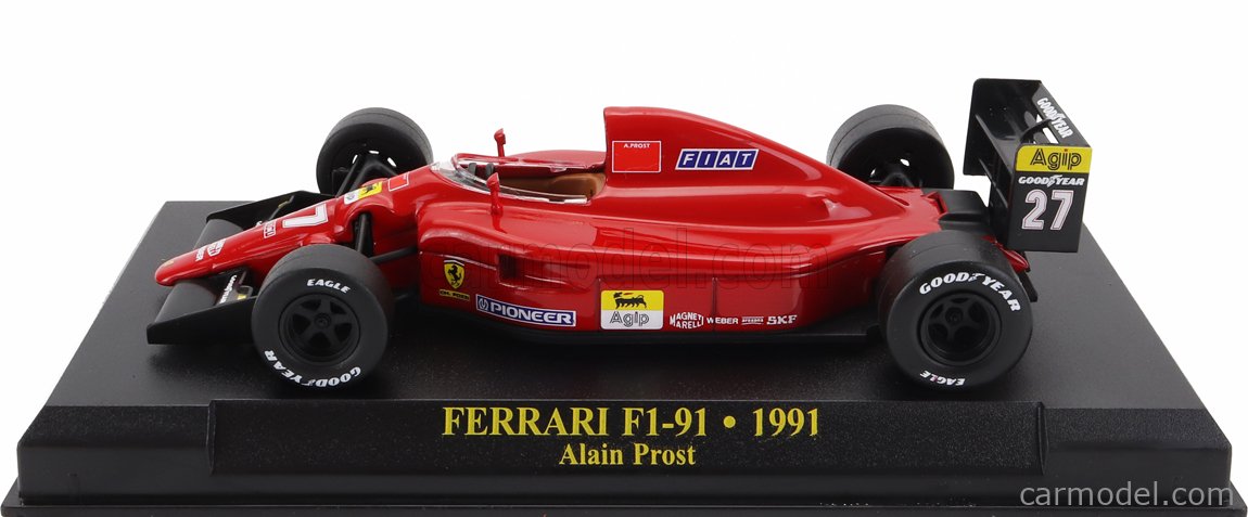 EDICOLA FERF1COL059 Scale 1/43 | FERRARI F1 91 N 27 SEASON 1991 ALAIN ...