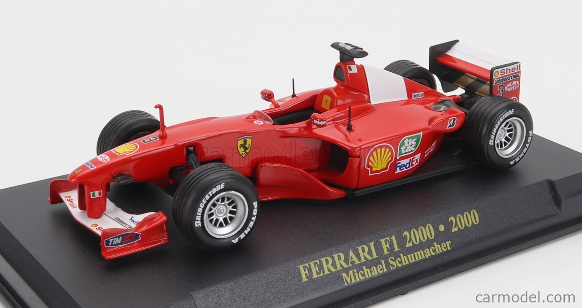 EDICOLA FERF1COL061 Scale 1/43 | FERRARI F1 F2000 N 3 WORLD CHAMPION ...