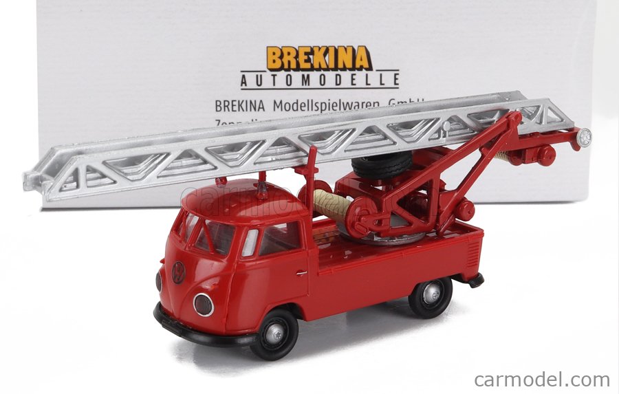 BREKINA PLAST BRE32862 Scala 1/87 | VOLKSWAGEN T1b PICK-UP SCALA FIRE ...