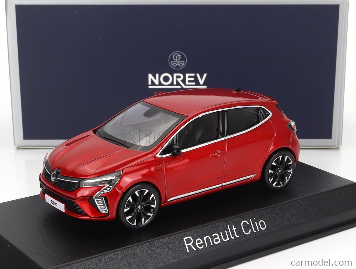 NOREV 517579 Scale 1/43 | RENAULT CLIO 2024 FLAME RED