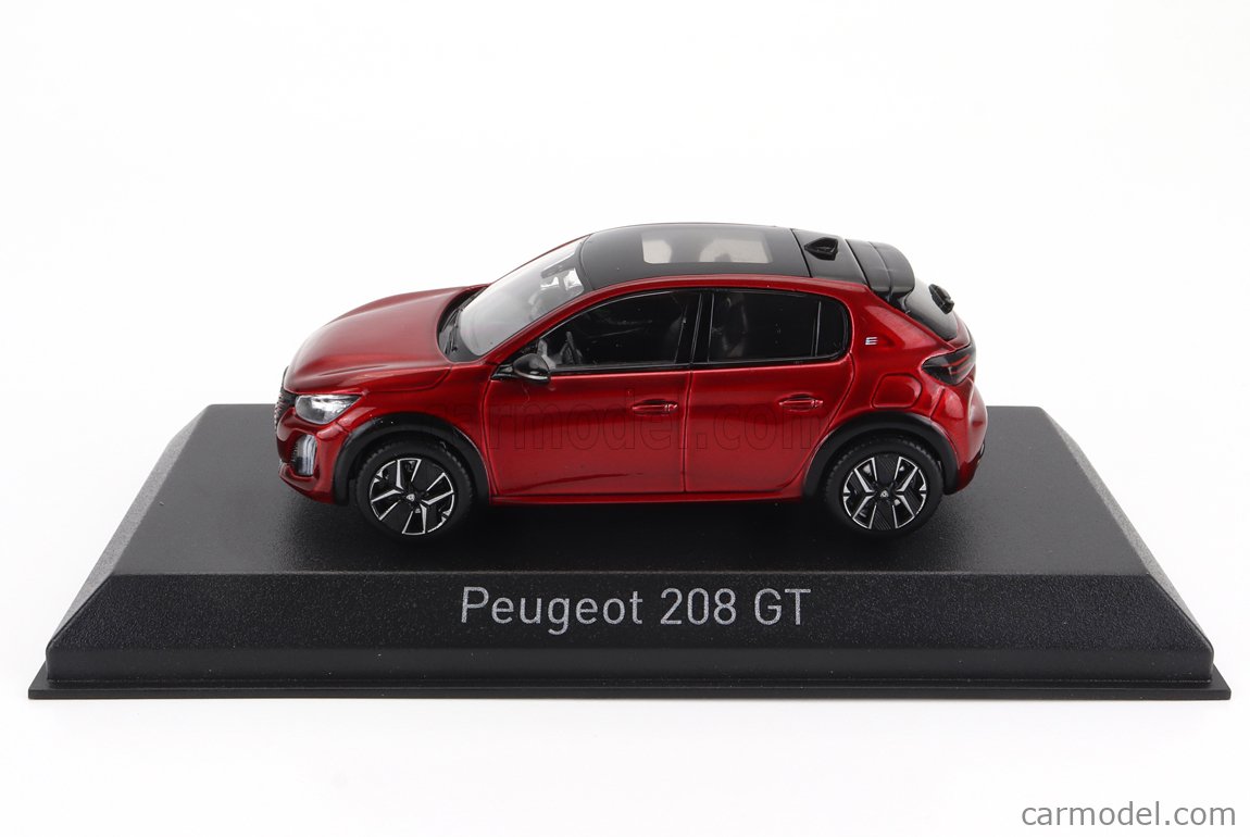 NOREV 472842 Scale 1/43 | PEUGEOT 208 GT 2024 ELIXIR RED