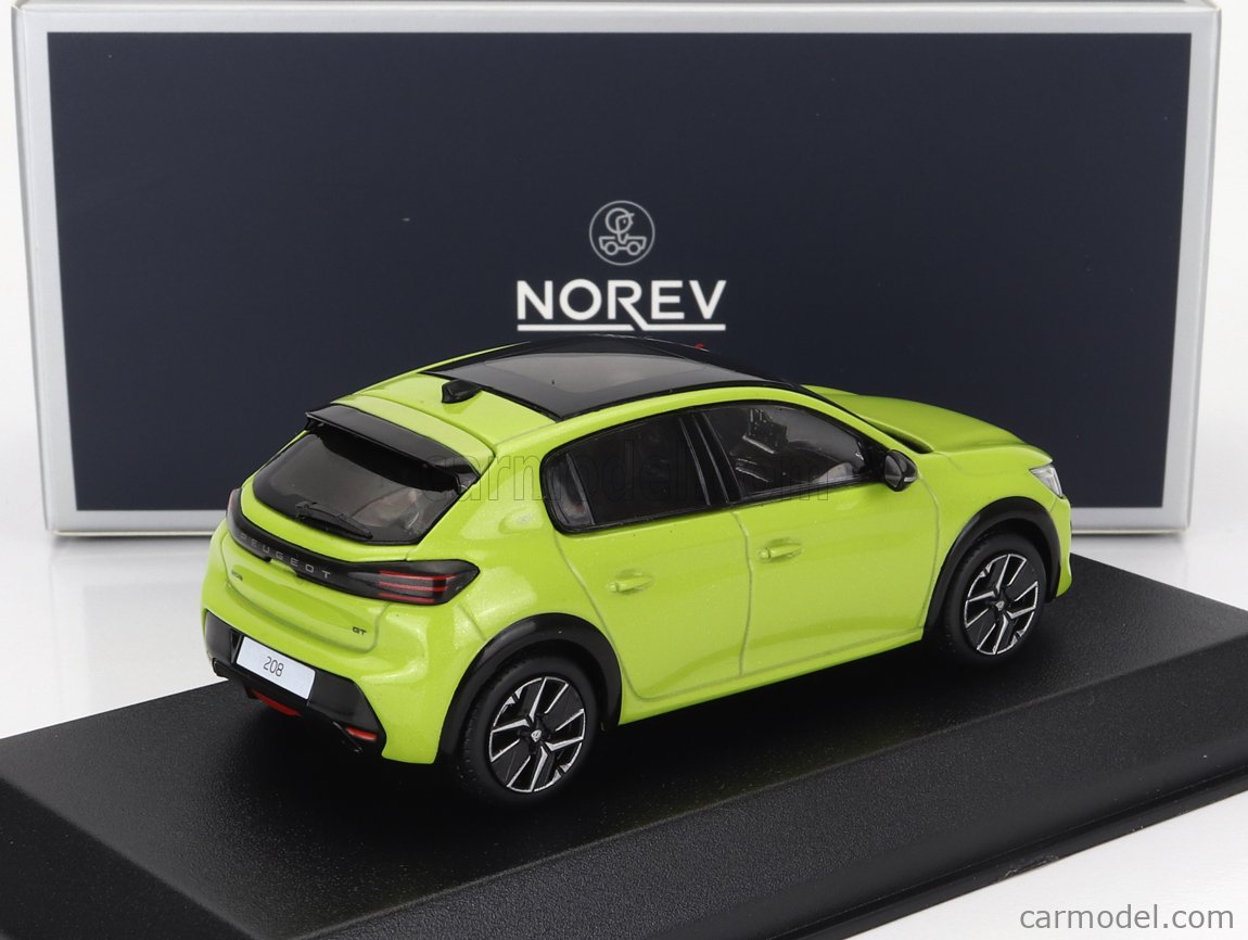 NOREV 472840 Echelle 1/43 | PEUGEOT 208 GT 2024 AGUEDA YELLOW