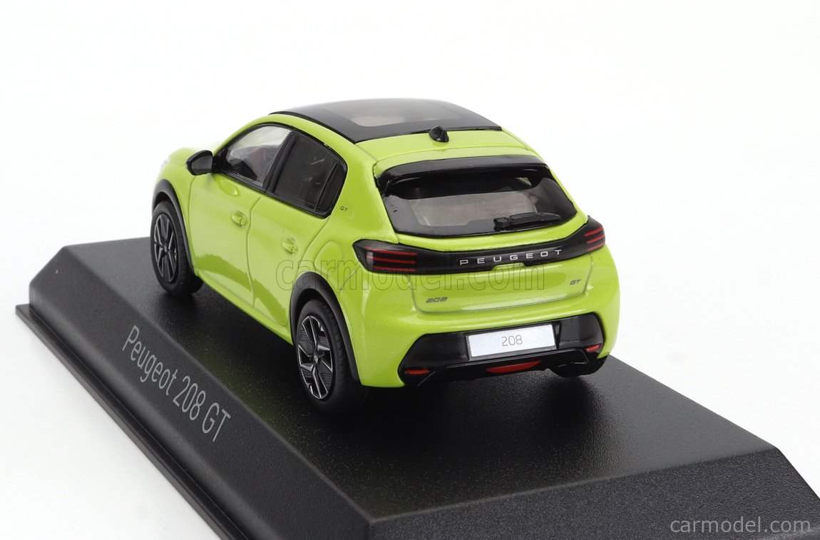 NOREV 472840 Echelle 1/43 | PEUGEOT 208 GT 2024 AGUEDA YELLOW