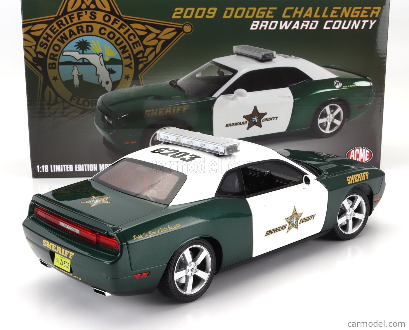 ACME-MODELS A1806026 Scale 1/18 | DODGE CHALLENGER R/T COUPE POLICE ...