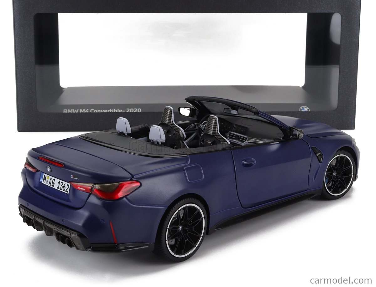 MINICHAMPS 80435A51951 Scale 1/18 | BMW 4-SERIES M4 (G83) CABRIOLET ...
