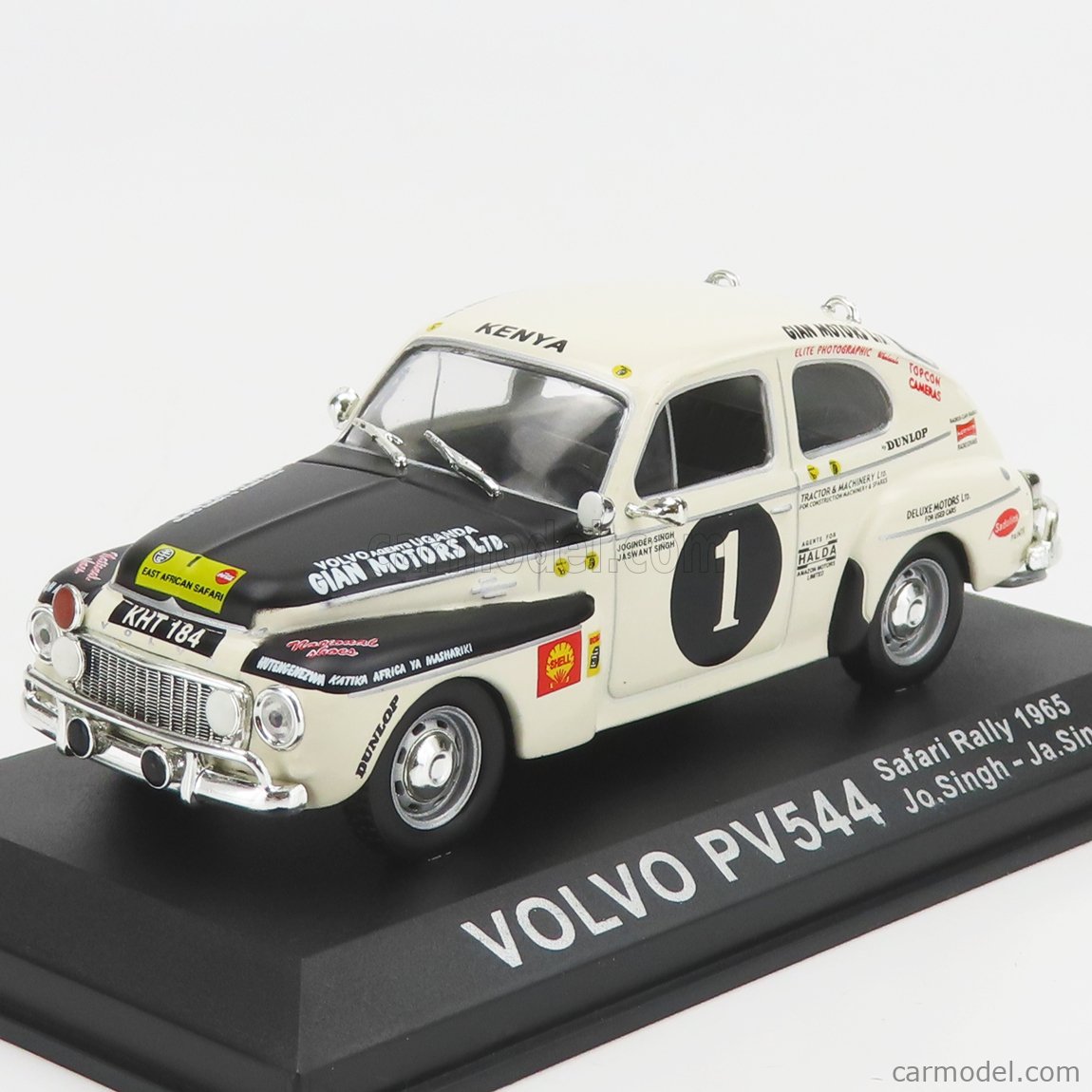 EDICOLA RCOL045 Echelle 1/43 | VOLVO PV544 N 1 WINNER RALLY SAFARI 1965 ...