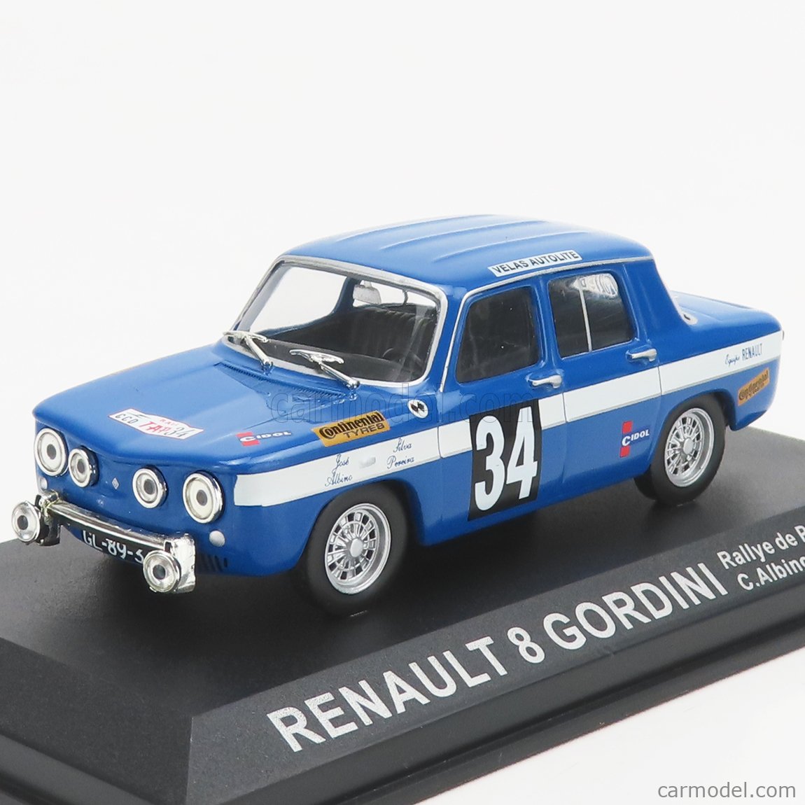 EDICOLA RCOL055 Scala 1/43 | RENAULT R8 GORDINI (night version) N 34 ...