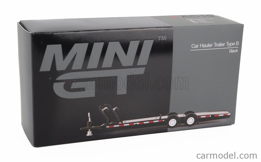 MINI-GT MGTAC19 Scale 1/64 | ACCESSORIES CARRELLO TRASPORTO AUTO 2-ASSI ...