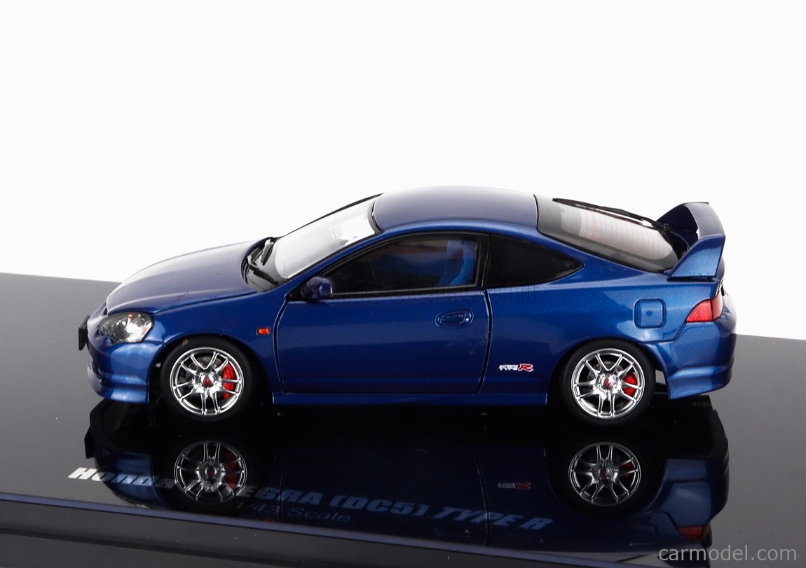 LCD-MODEL LCD43008BU Scale 1/43 | HONDA INTEGRA (DC5) TYPE R 2006 BLUE
