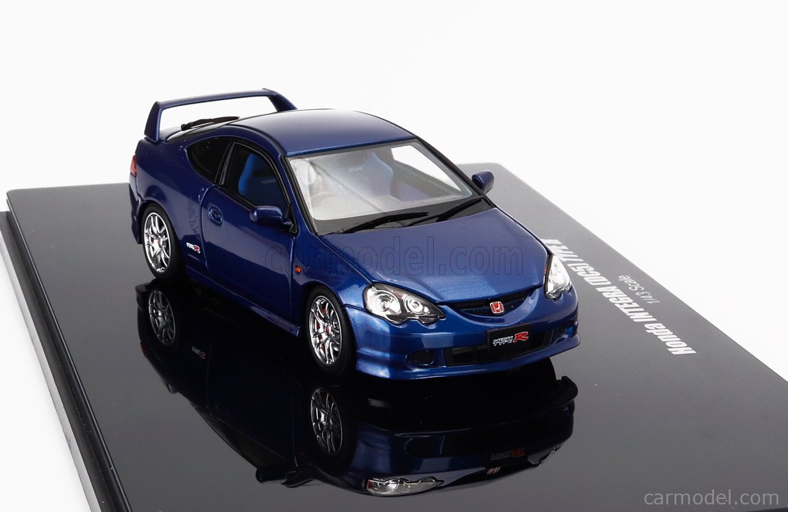 LCD-MODEL LCD43008BU Scale 1/43 | HONDA INTEGRA (DC5) TYPE R 2006 BLUE