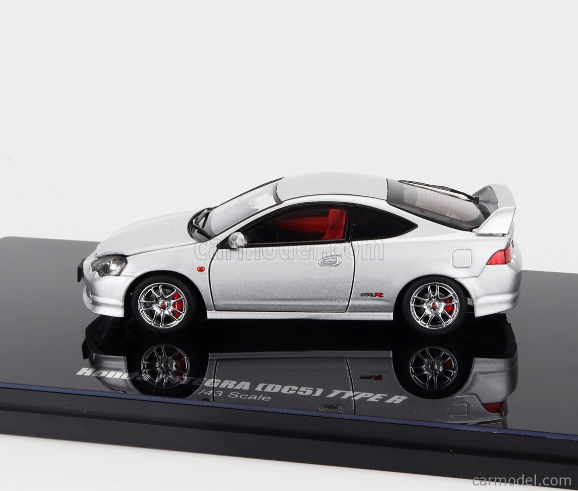 LCD-MODEL LCD43008Si Scale 1/43 | HONDA INTEGRA (DC5) TYPE R 2006 SILVER